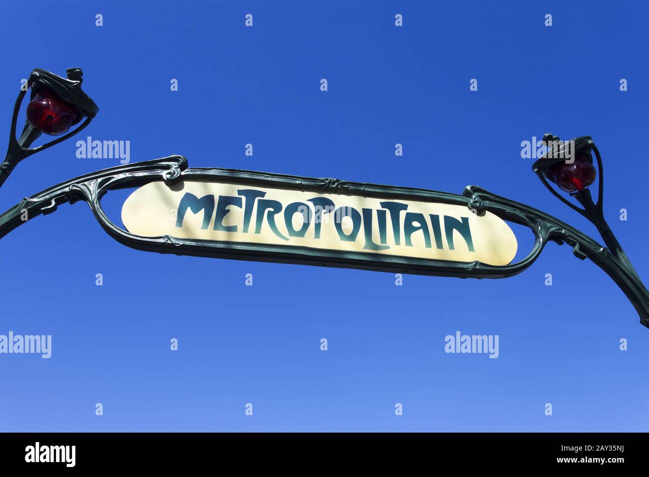 Paris Metro Sign Stock Photo - Alamy