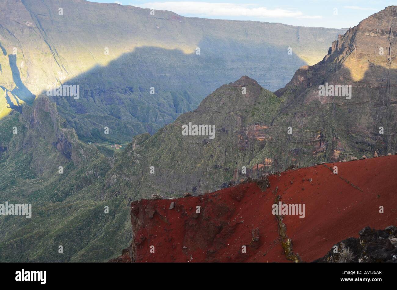 Reunion island highest point hi-res stock photography and images - Alamy
