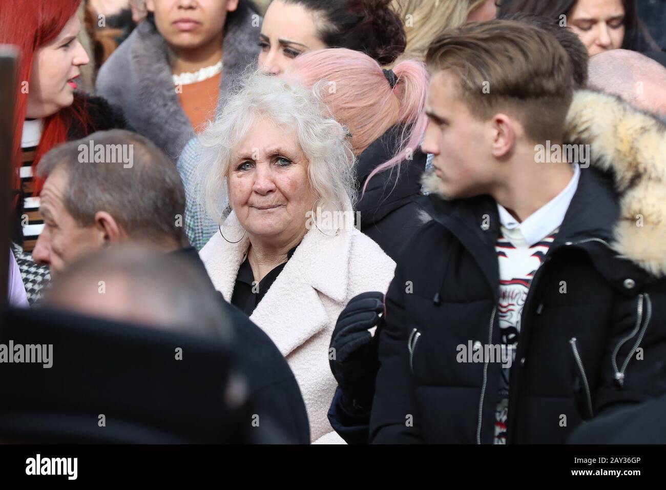 Phoebe Smith, the grandmother of Joey and Billy Smith, leaves the St ...