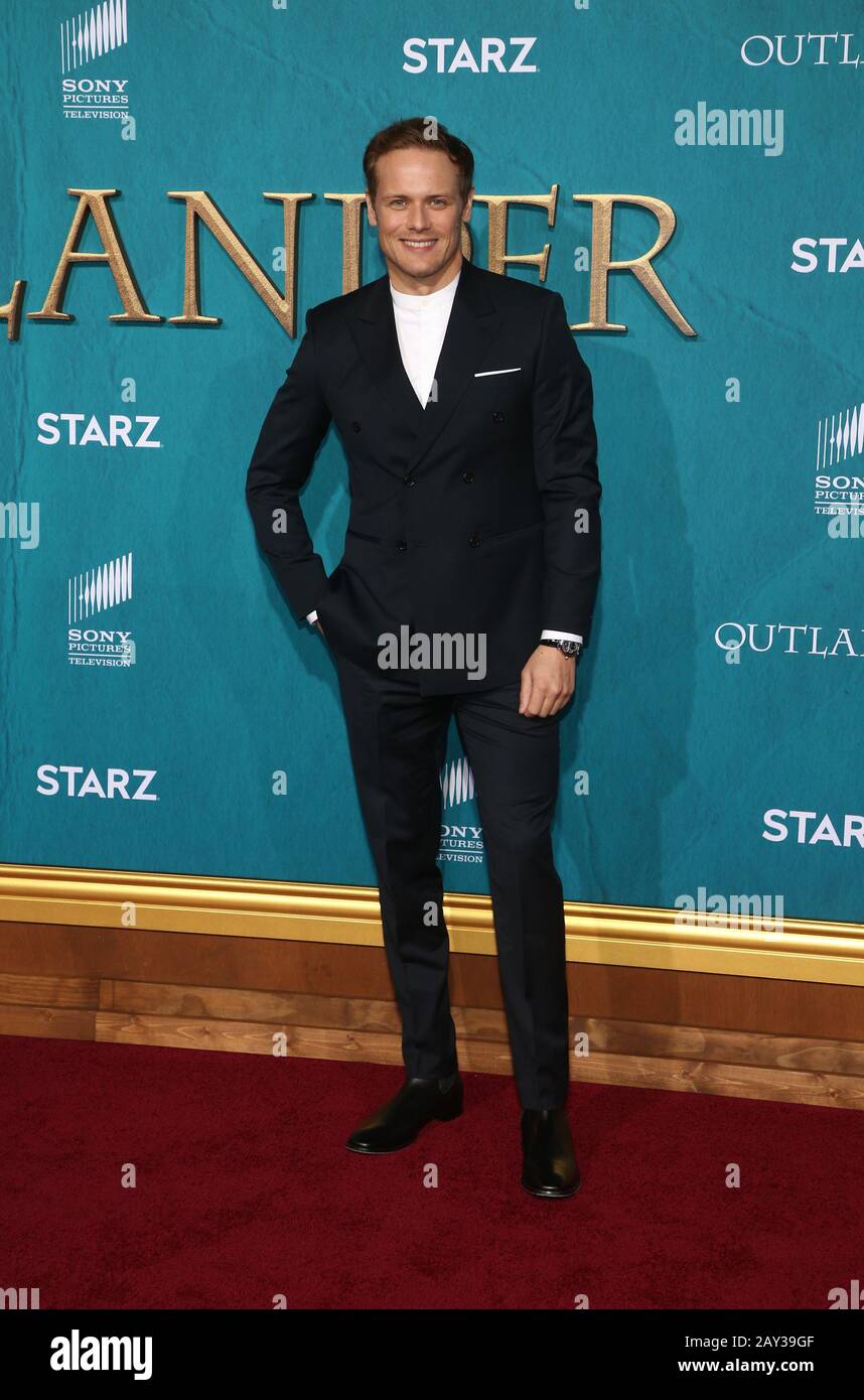 Hollywood, USA. 13th Feb, 2020. Sam Heughan. the Premiere Of Starz's ...