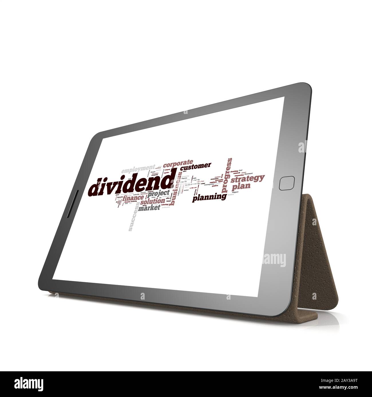 Dividend word hi-res stock photography and images - Alamy
