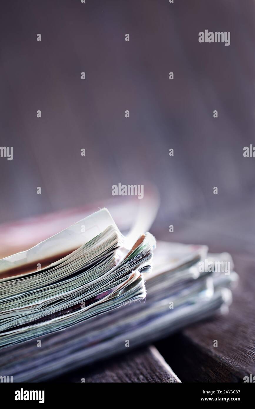stack of magazines Stock Photo - Alamy
