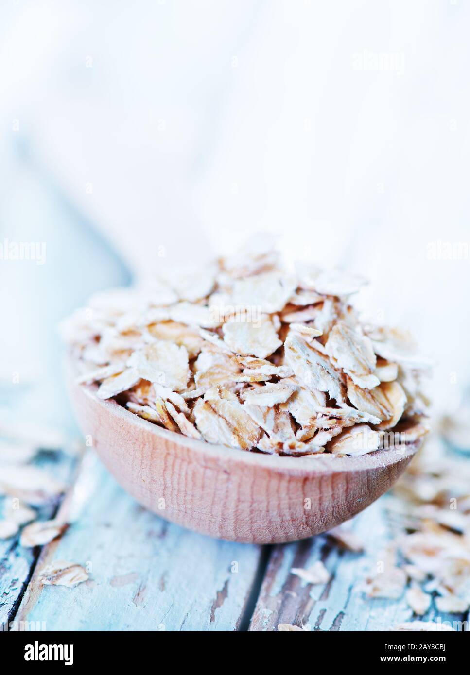 raw oat flakes Stock Photo - Alamy
