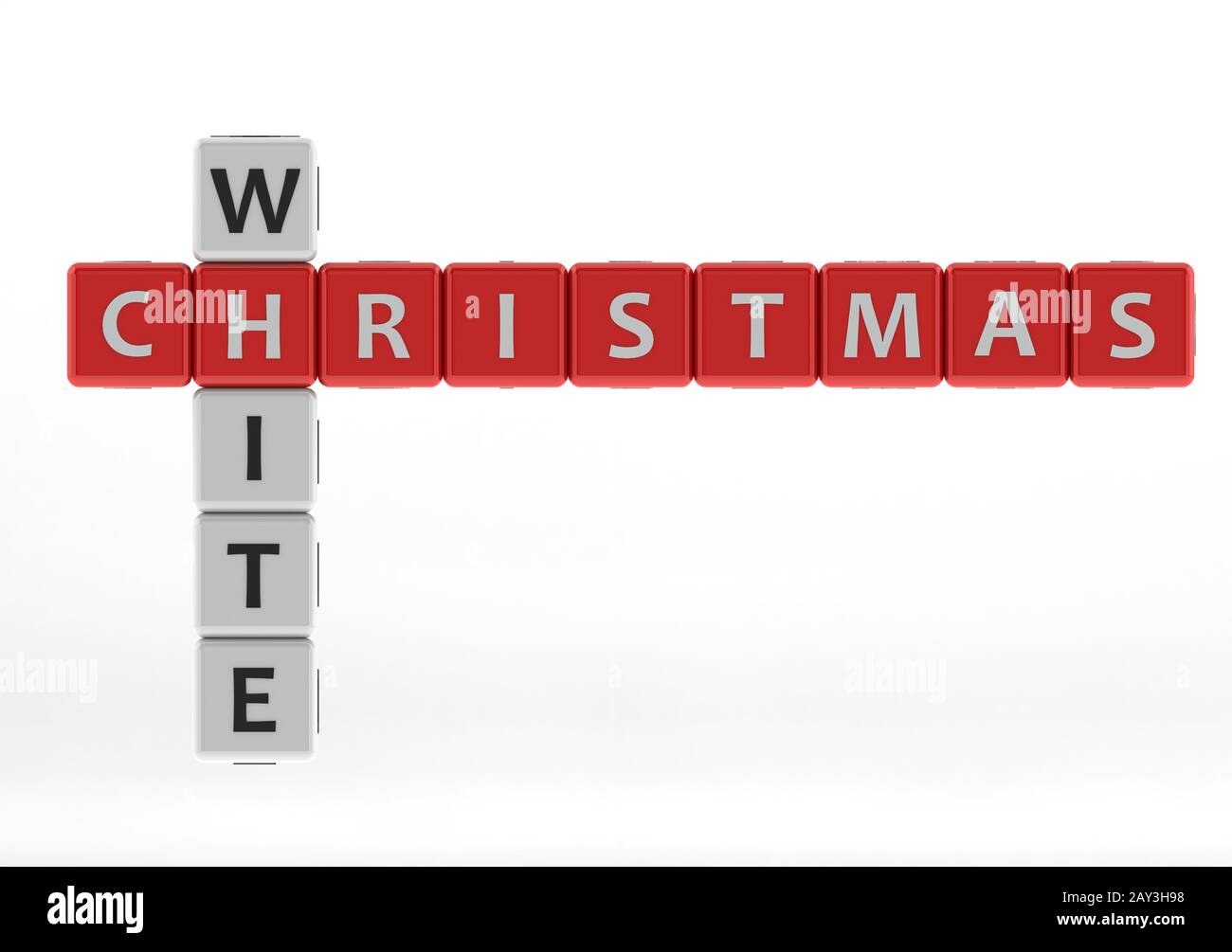 Buzzwords white christmas Stock Photo - Alamy
