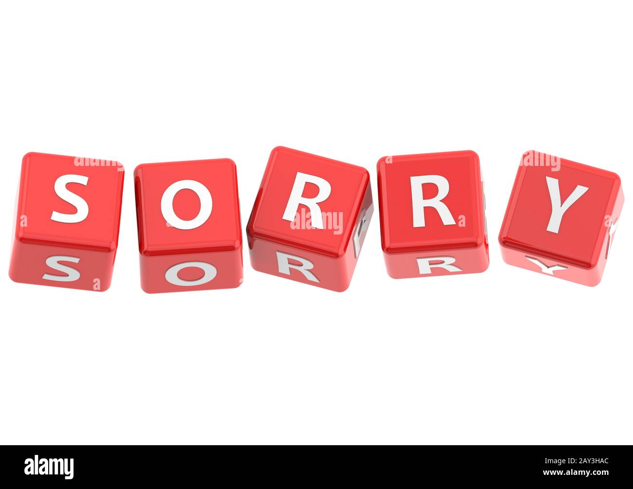 Sorry concepts hi-res stock photography and images - Alamy