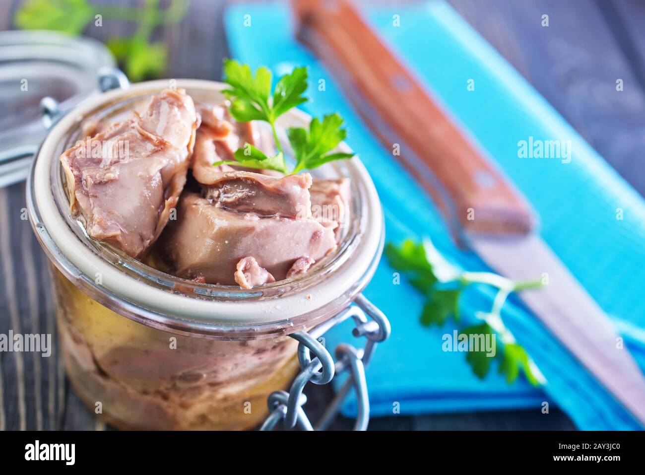 liver of cod Stock Photo - Alamy