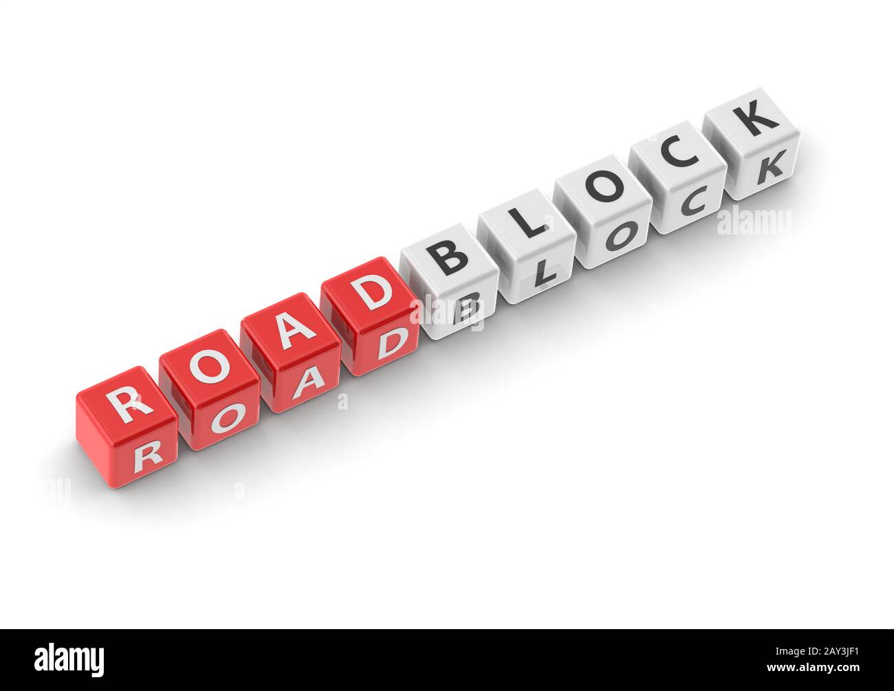 Roadblock concept hi-res stock photography and images - Alamy