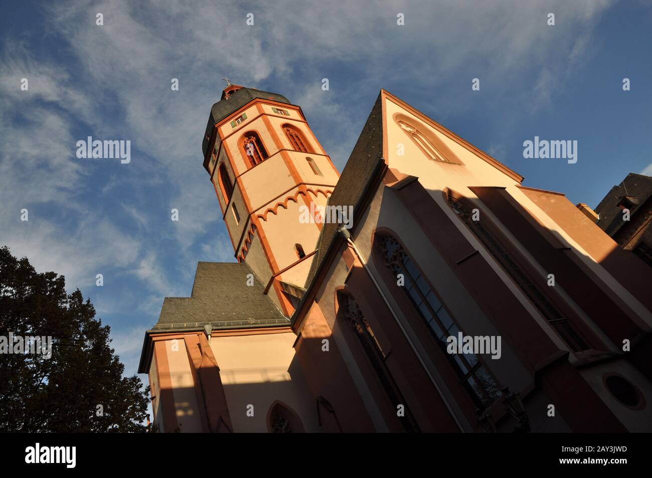 St. Stephen's Church in Mainz Stock Photo - Alamy