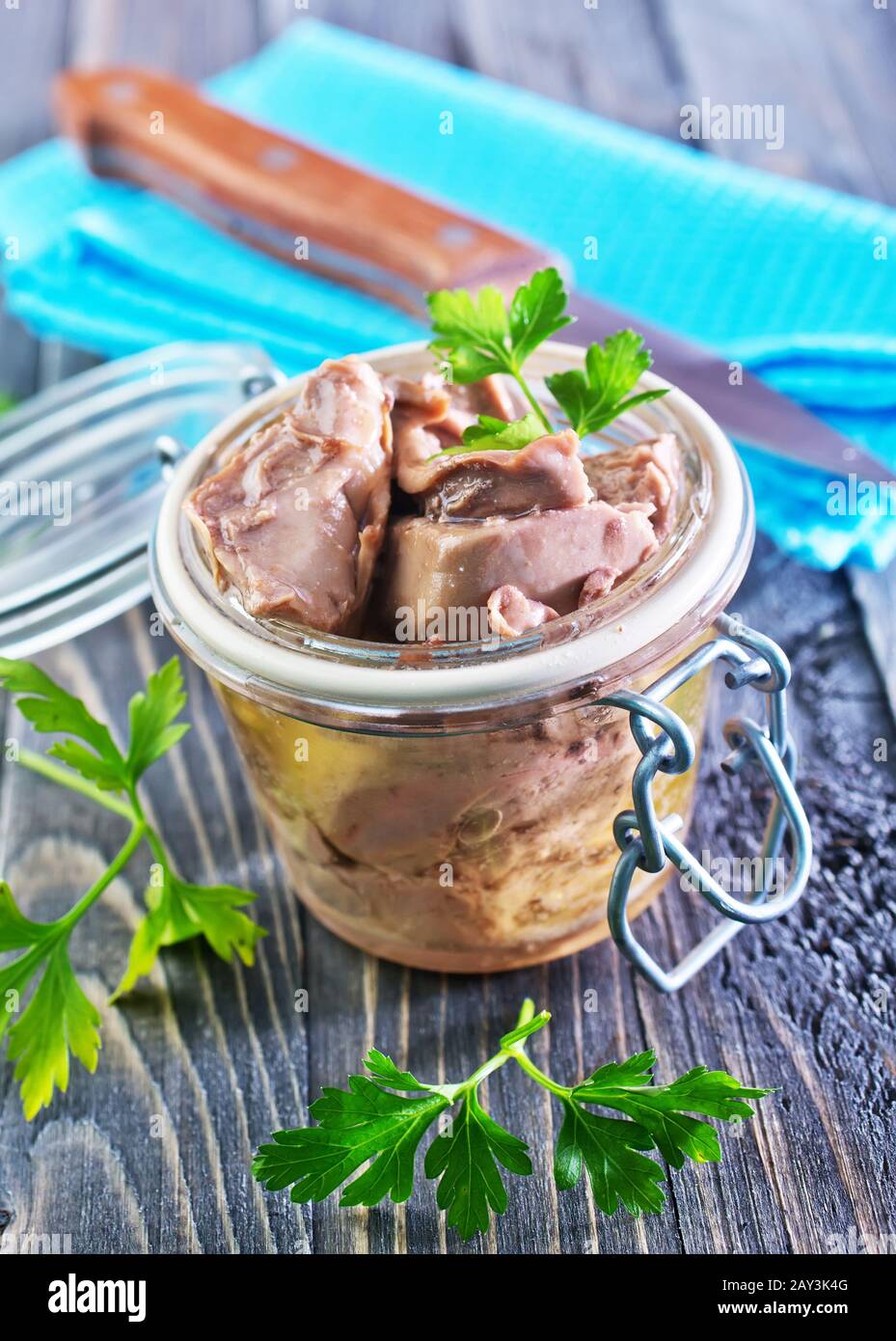 liver of cod Stock Photo - Alamy