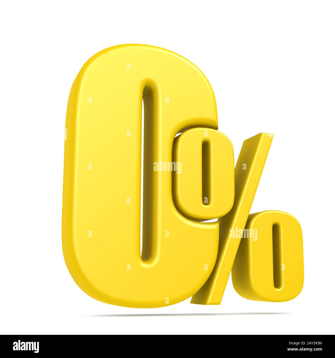 Number zero 3d render hi-res stock photography and images - Alamy