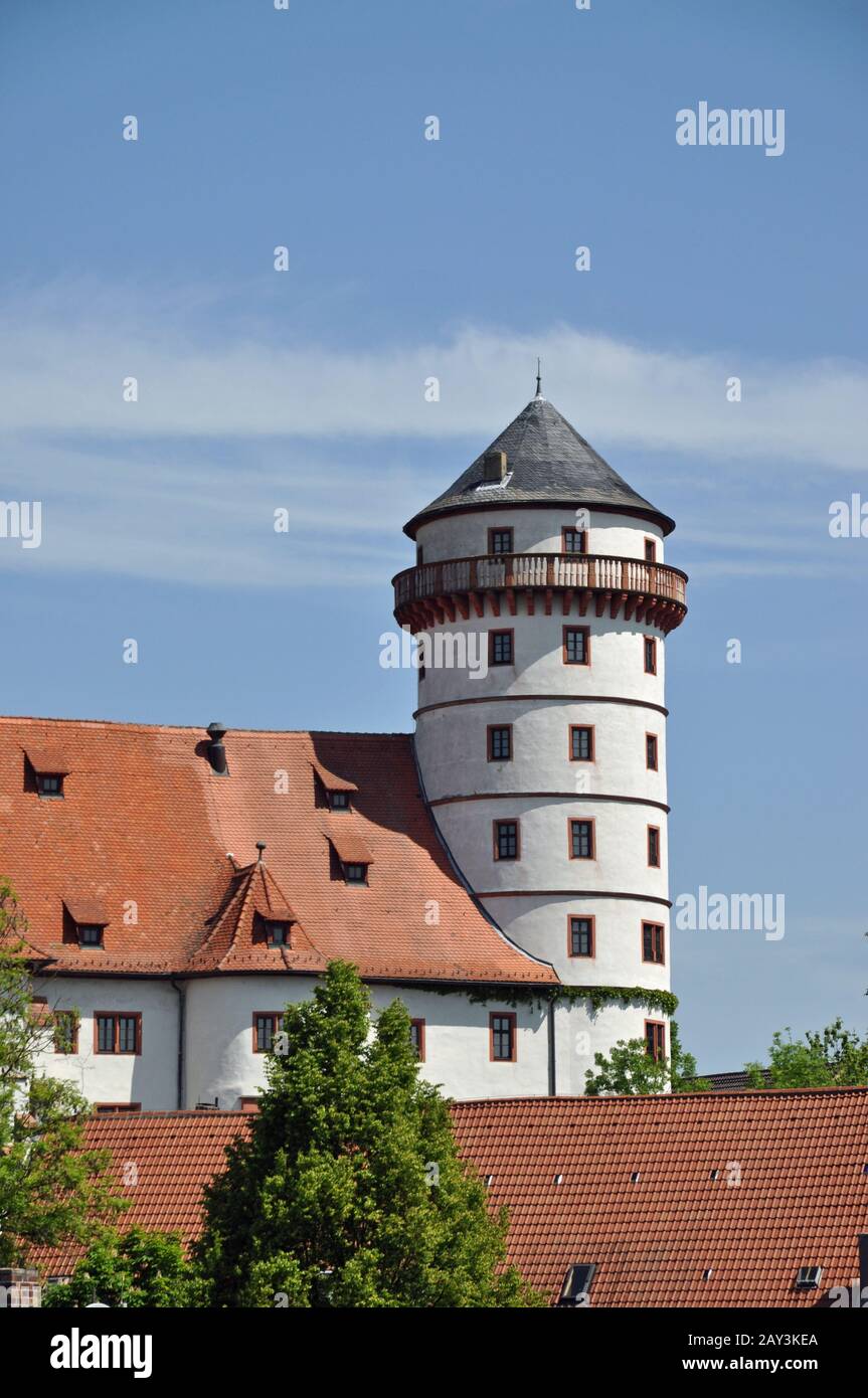 Grumbach Castle in Rimpar Stock Photo - Alamy