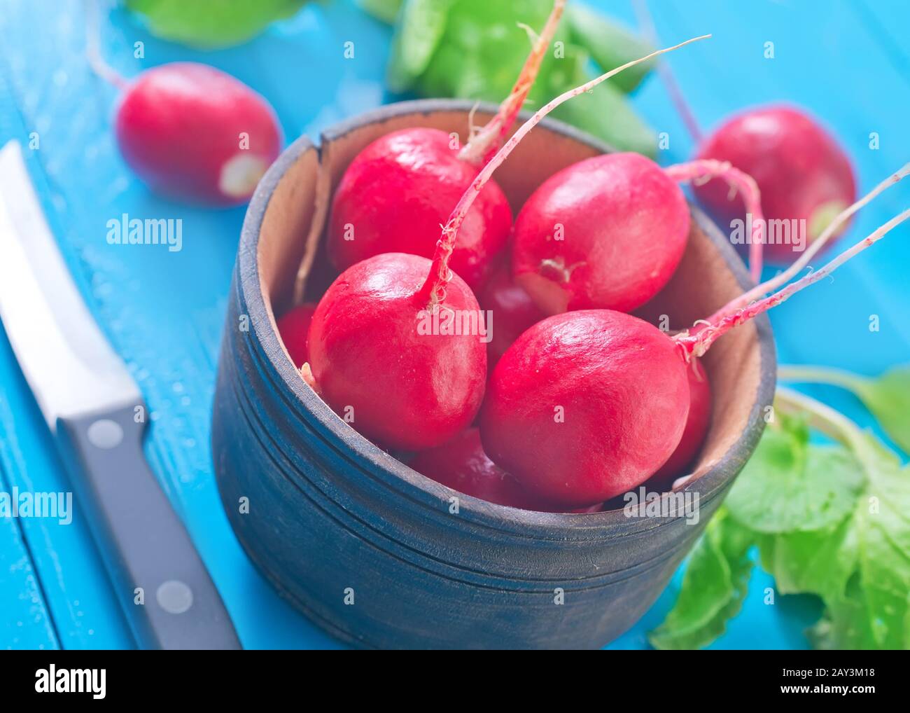 Salad radishes i hi-res stock photography and images - Alamy