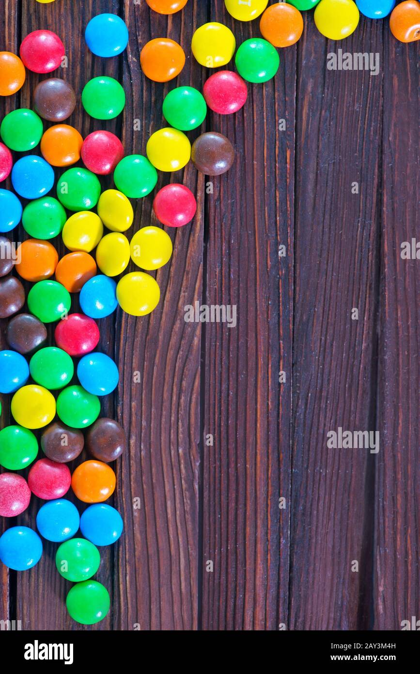 color chocolate candy Stock Photo - Alamy