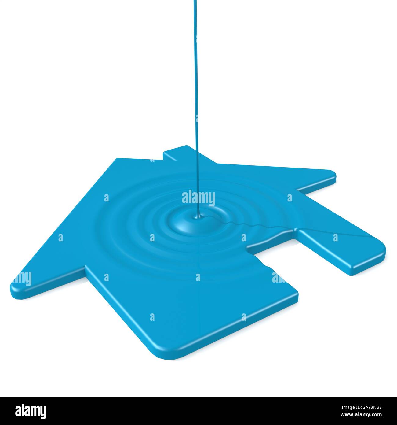 House symbol image with hi res rendered artwork th hi-res stock ...