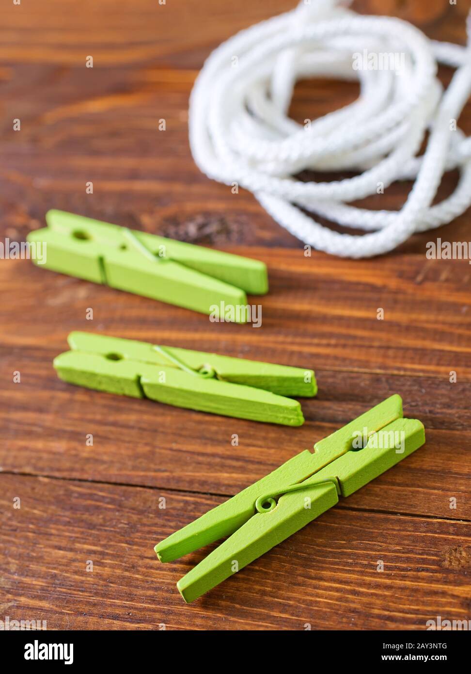 rope and clothespin Stock Photo - Alamy