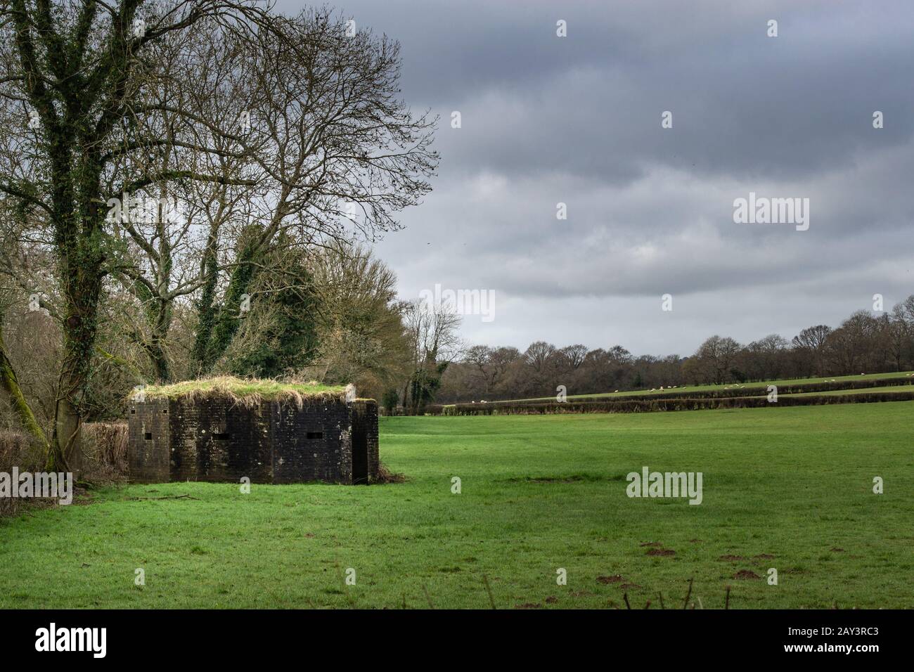 Pillbox structure hi-res stock photography and images - Alamy