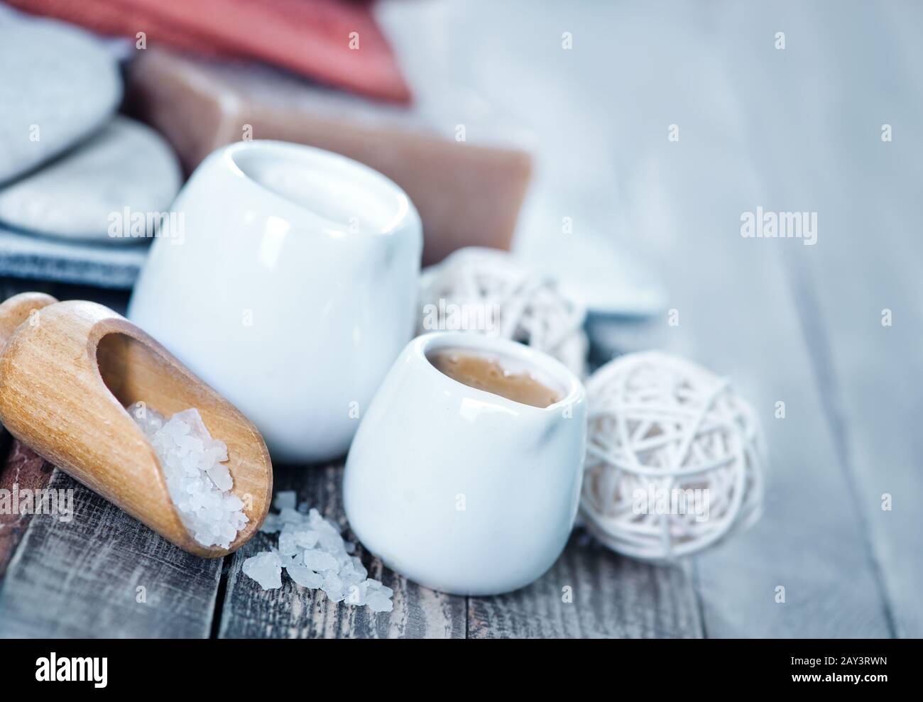 Soap and Body Lotion Stock Photo - Alamy