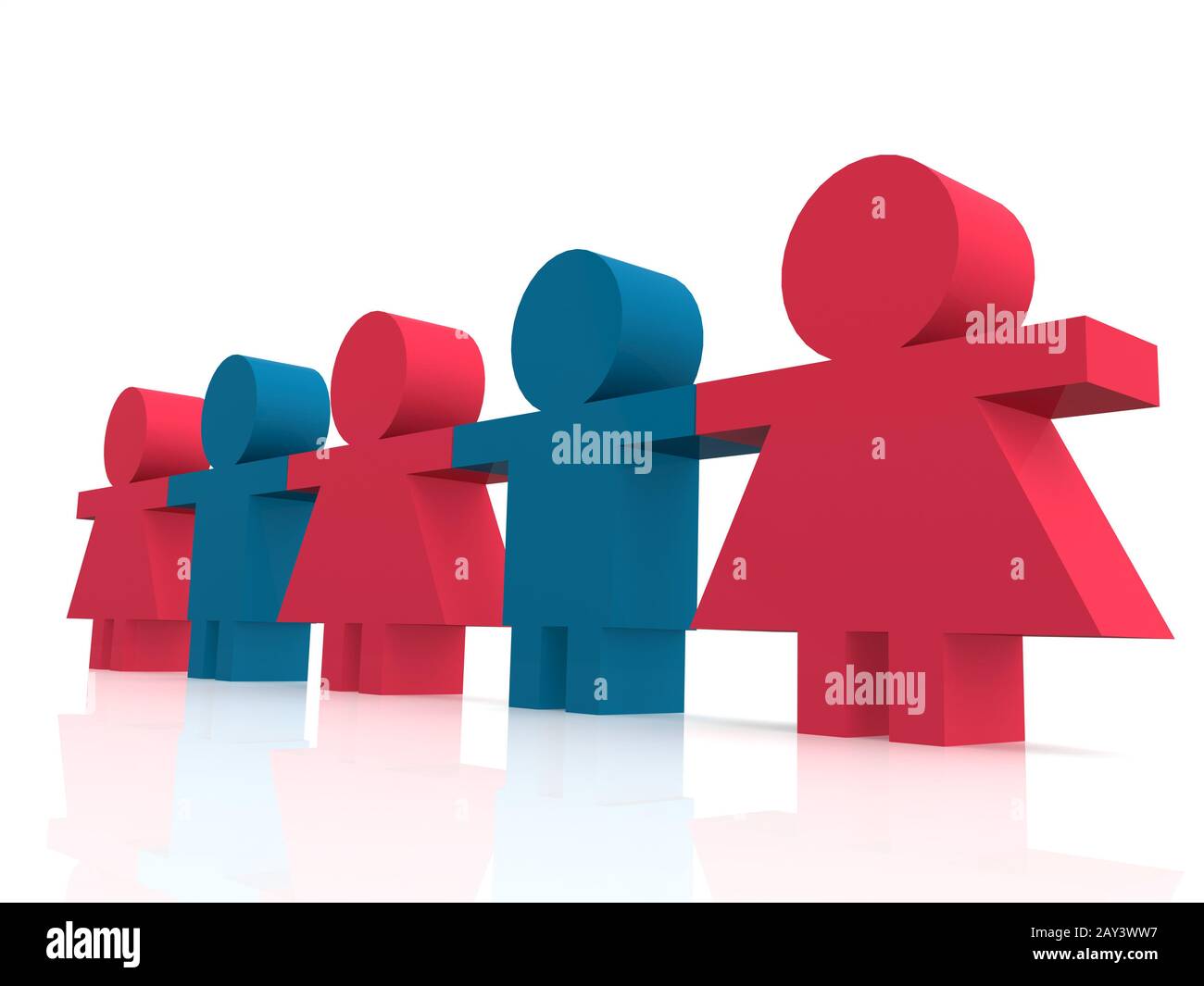 Synergy blue red hi-res stock photography and images - Alamy