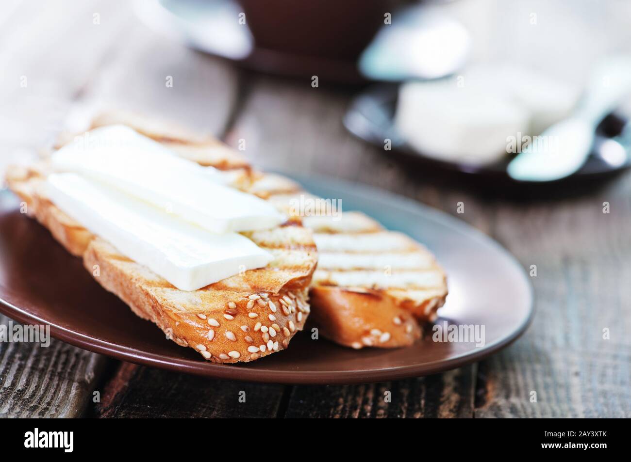 bread with butter Stock Photo - Alamy