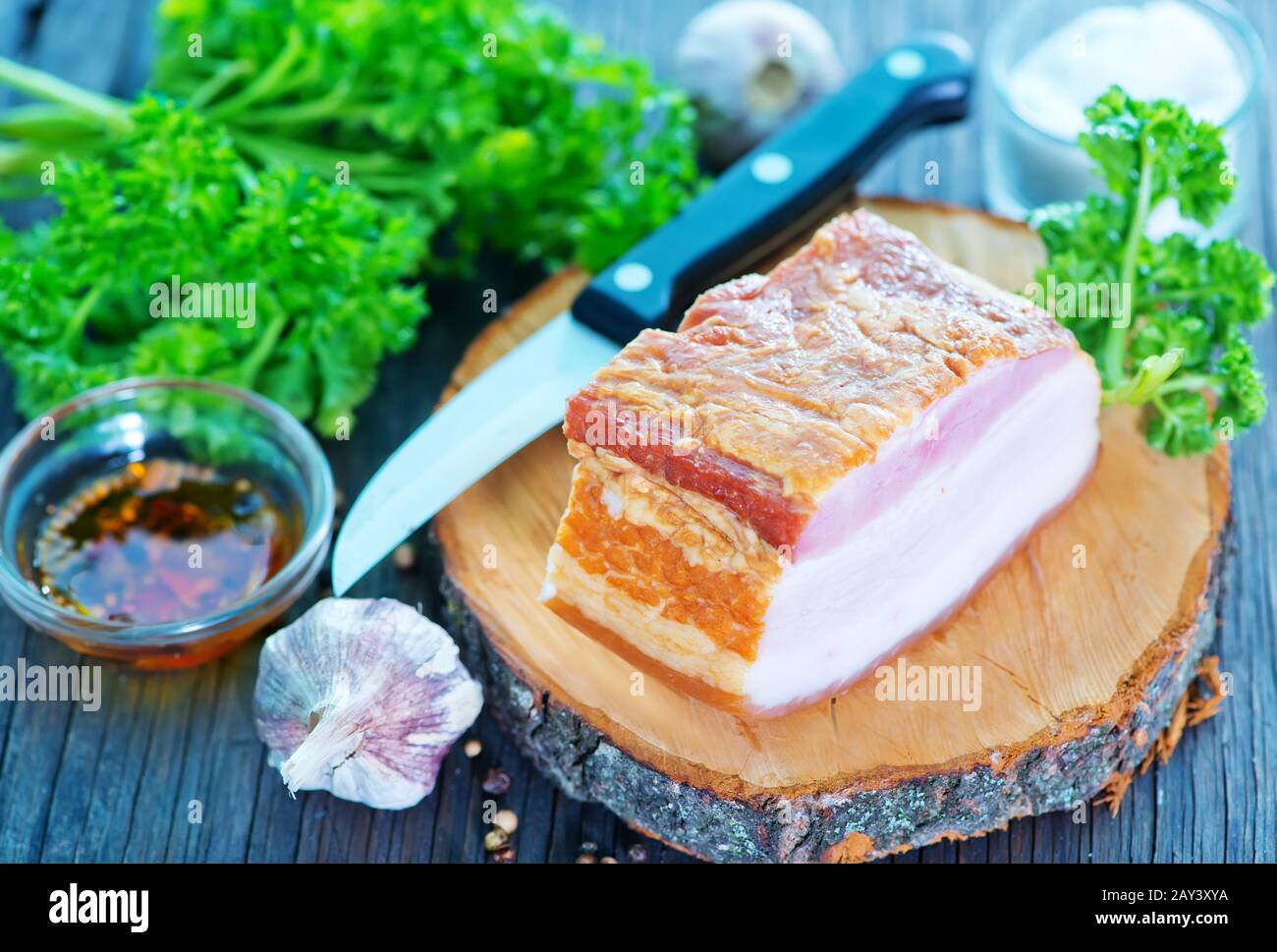 Smoked fatback hi-res stock photography and images - Alamy
