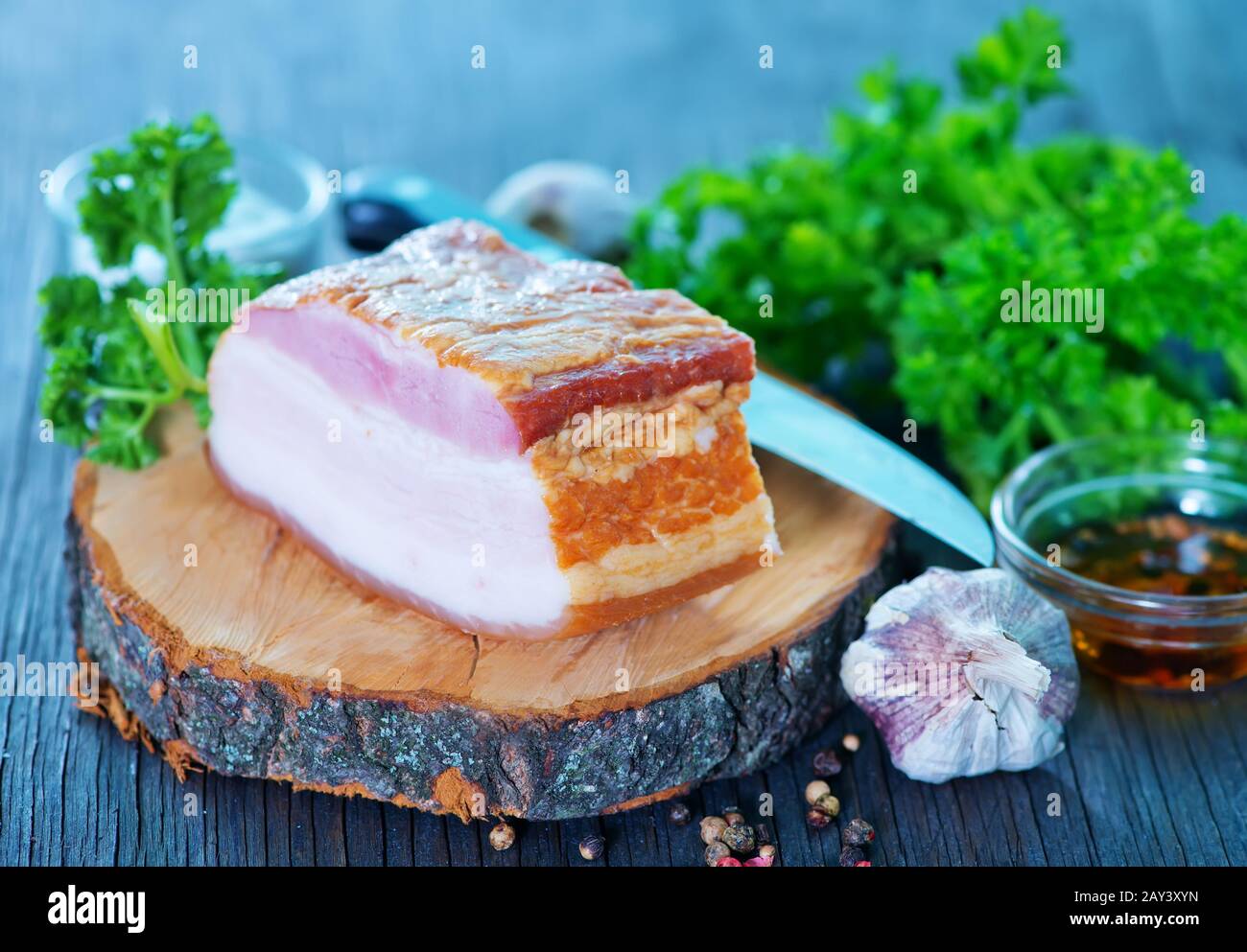 Smoked fatback hi-res stock photography and images - Alamy