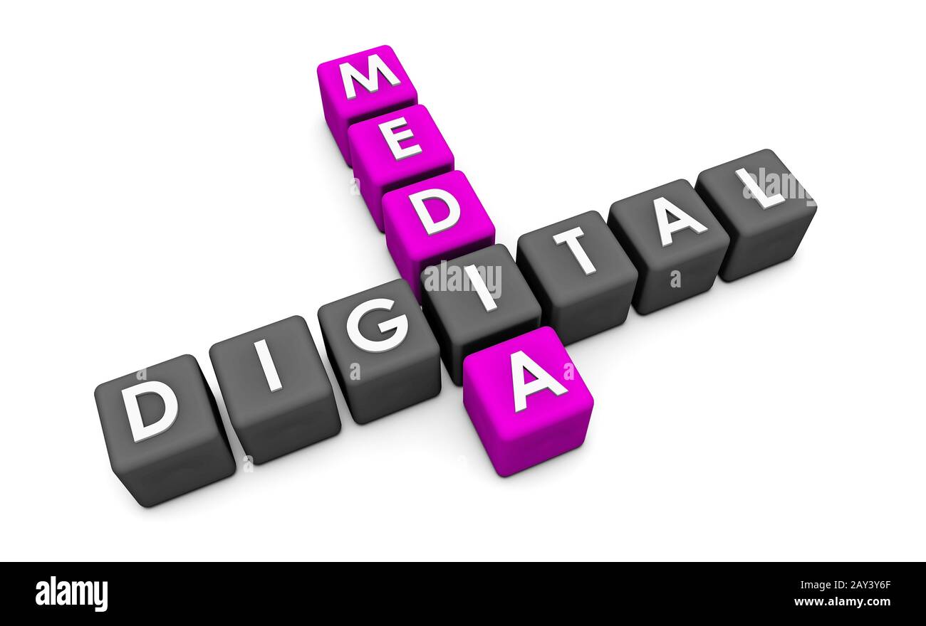 Digital media Cut Out Stock Images & Pictures - Alamy