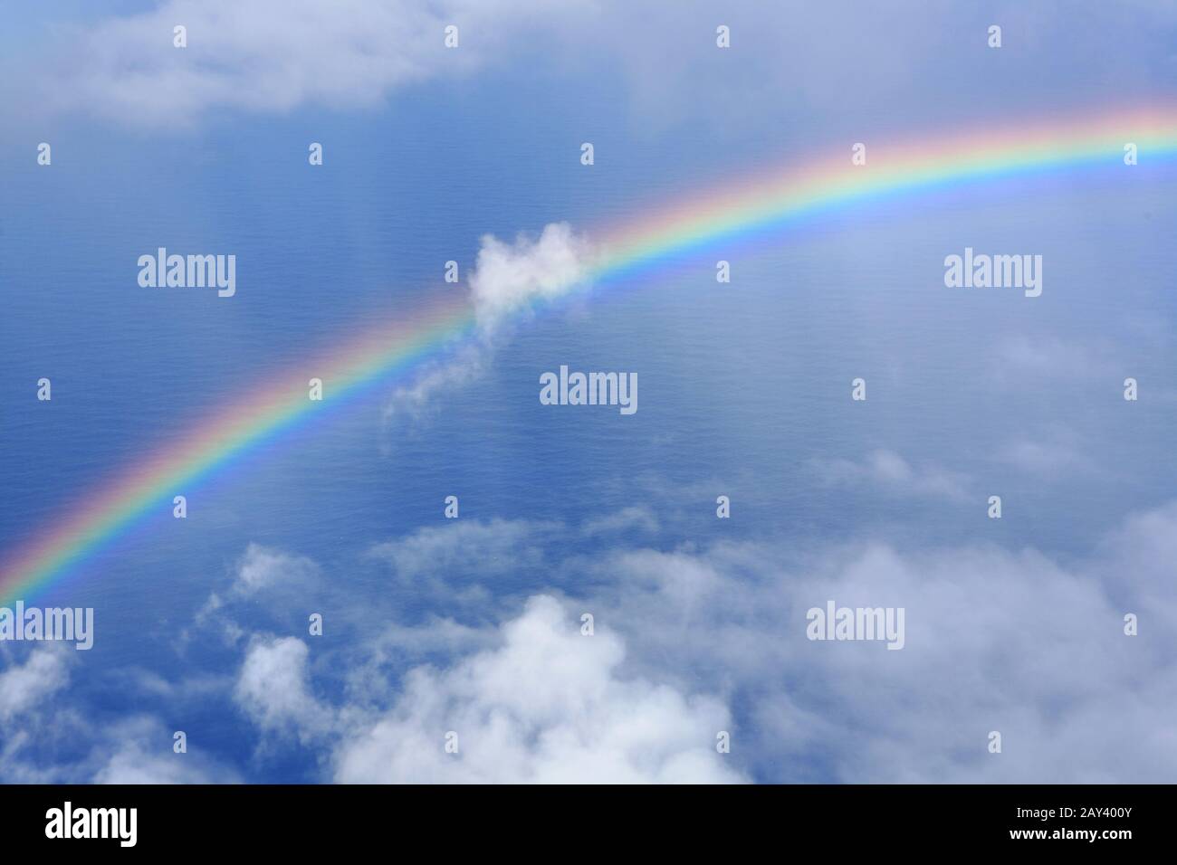 rainbow in sky Stock Photo - Alamy
