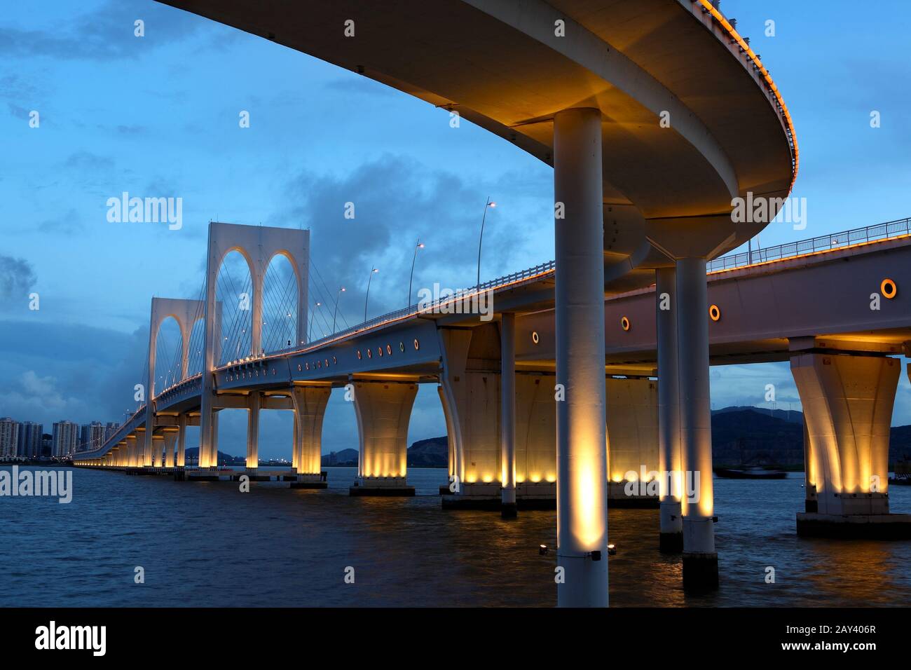 bridge in Macao Stock Photo - Alamy