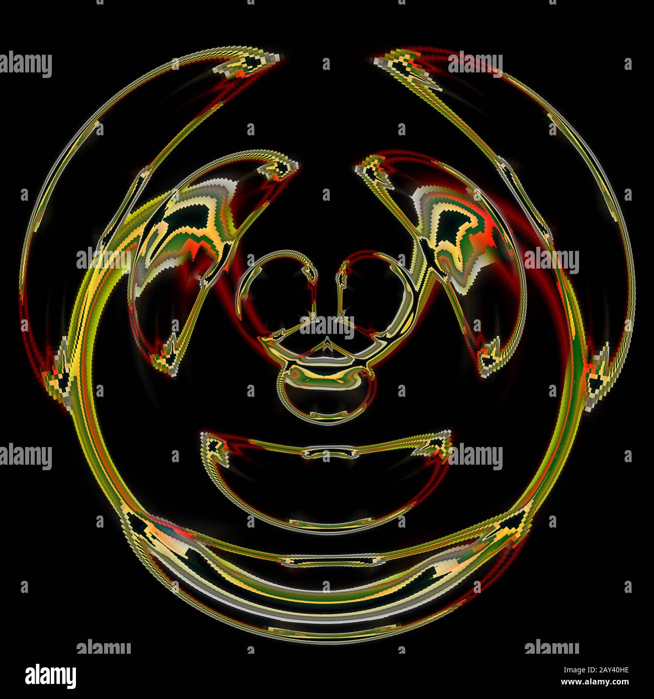 Digital art, high resolution abstract objects with soft lighting ...