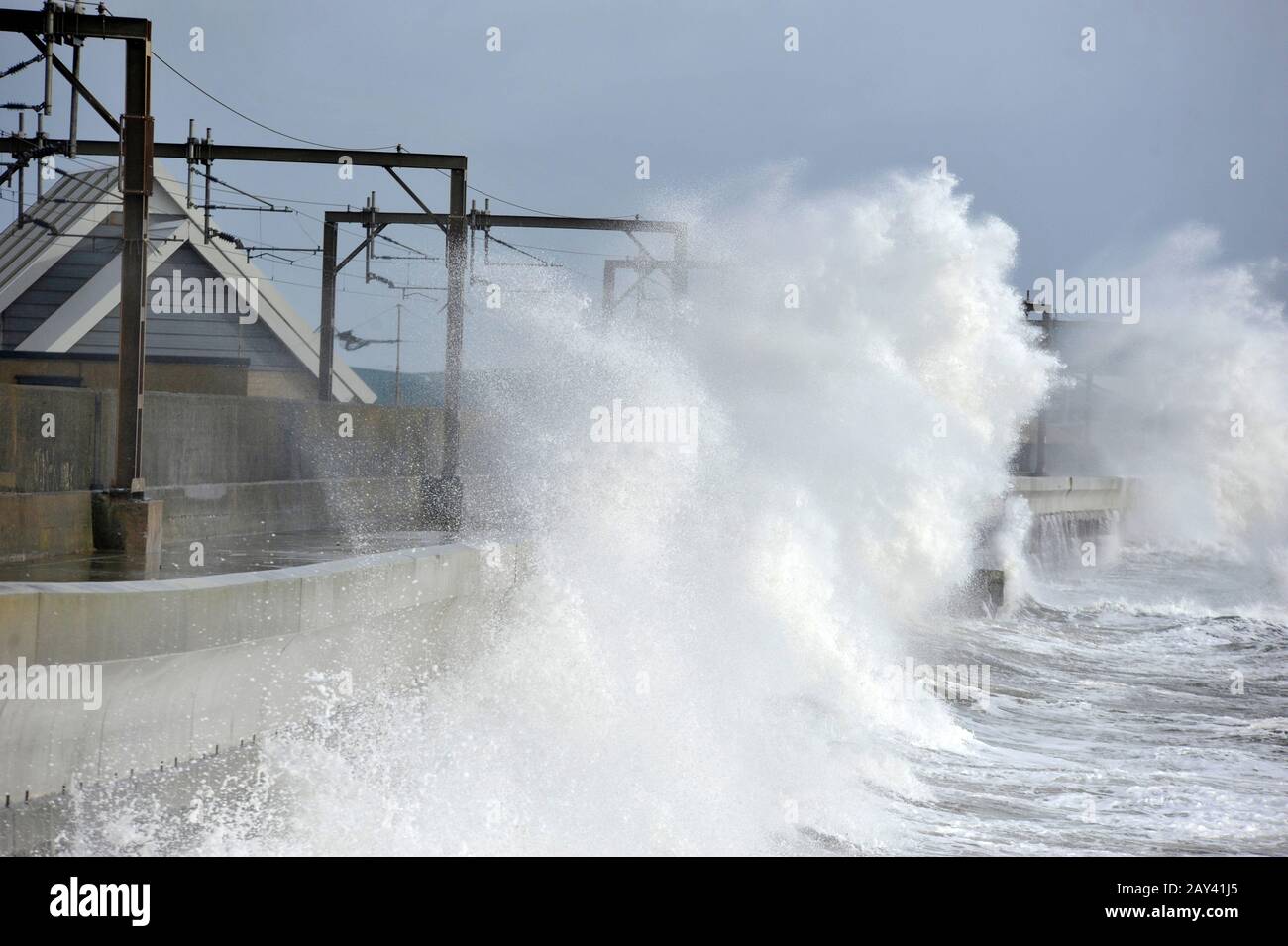 Saltcoats waves hi-res stock photography and images - Alamy
