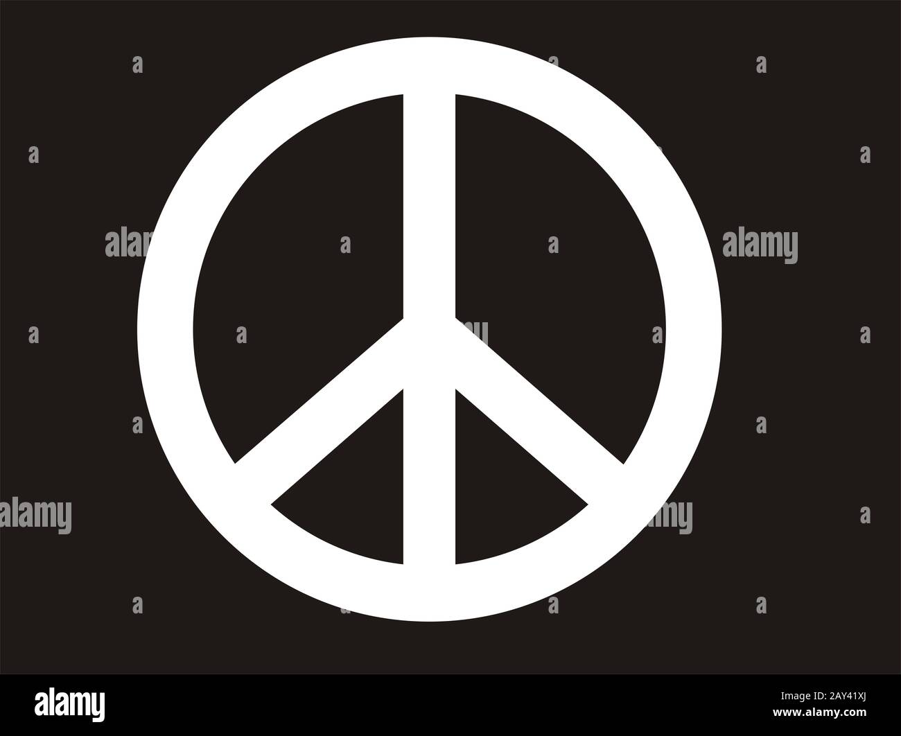 Peace symbol retro hi-res stock photography and images - Alamy
