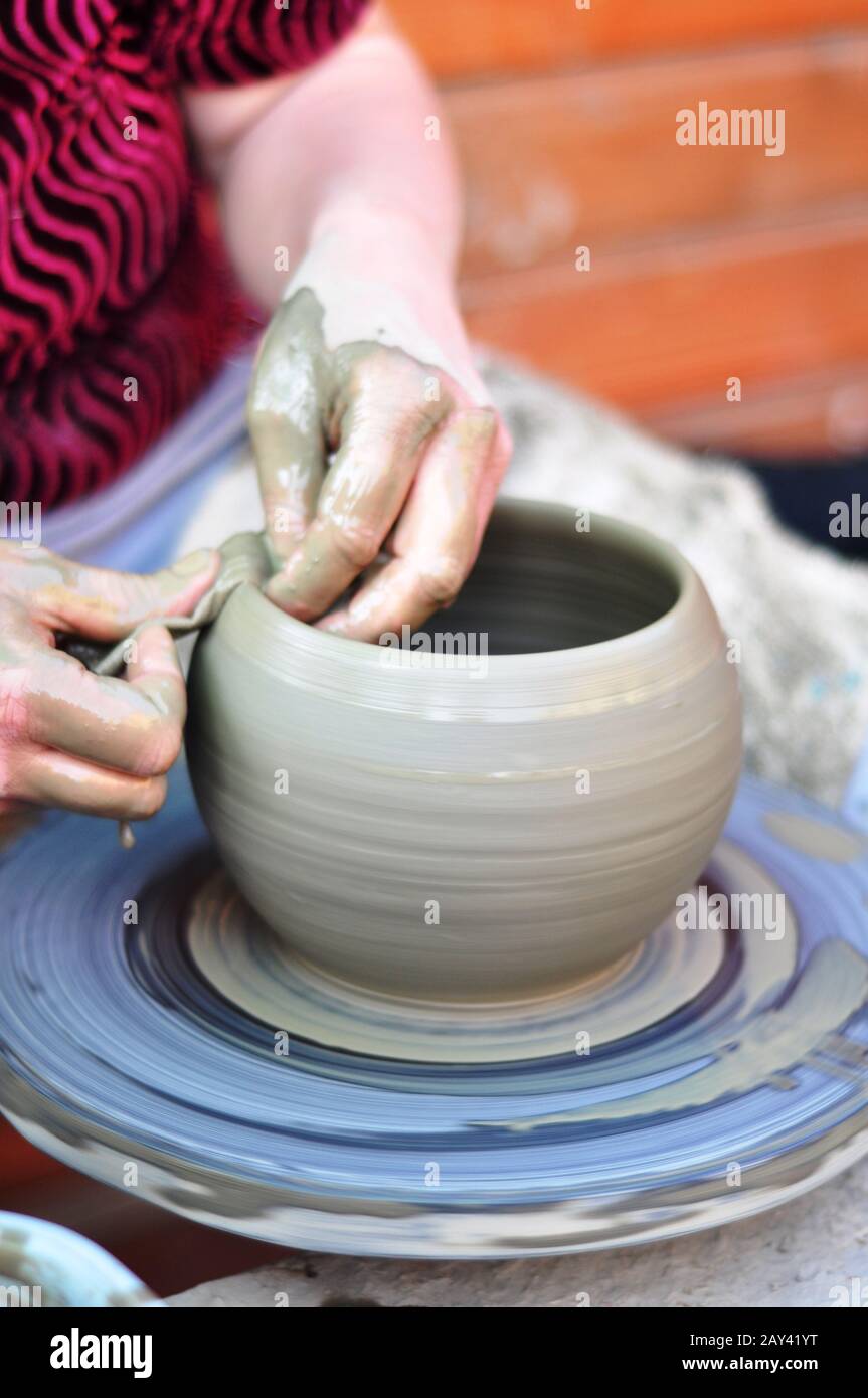 Master Potter A High Resolution Stock Photography and Images - Alamy
