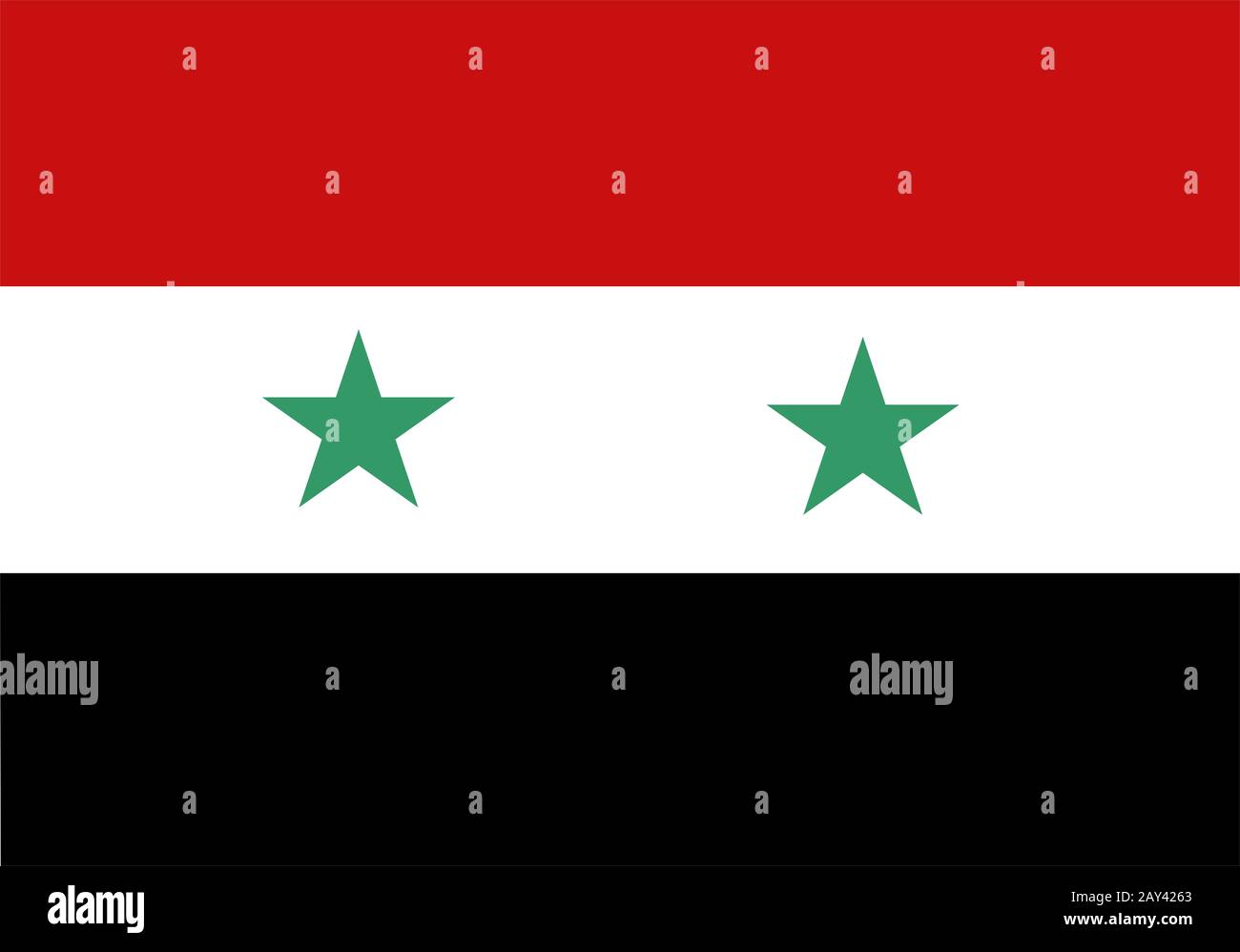 Syria flag vector design hi-res stock photography and images - Alamy