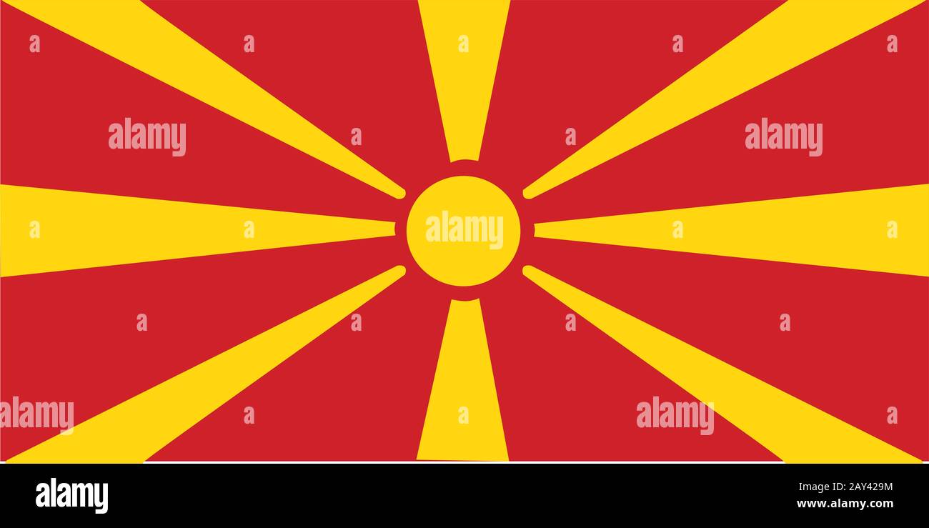 Macedonia national flag hi-res stock photography and images - Alamy