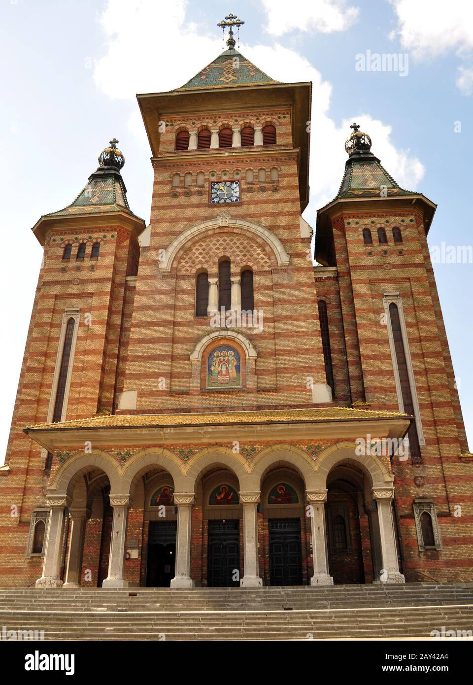 Romanian orthodox cathedral timisoara romania hi-res stock photography ...
