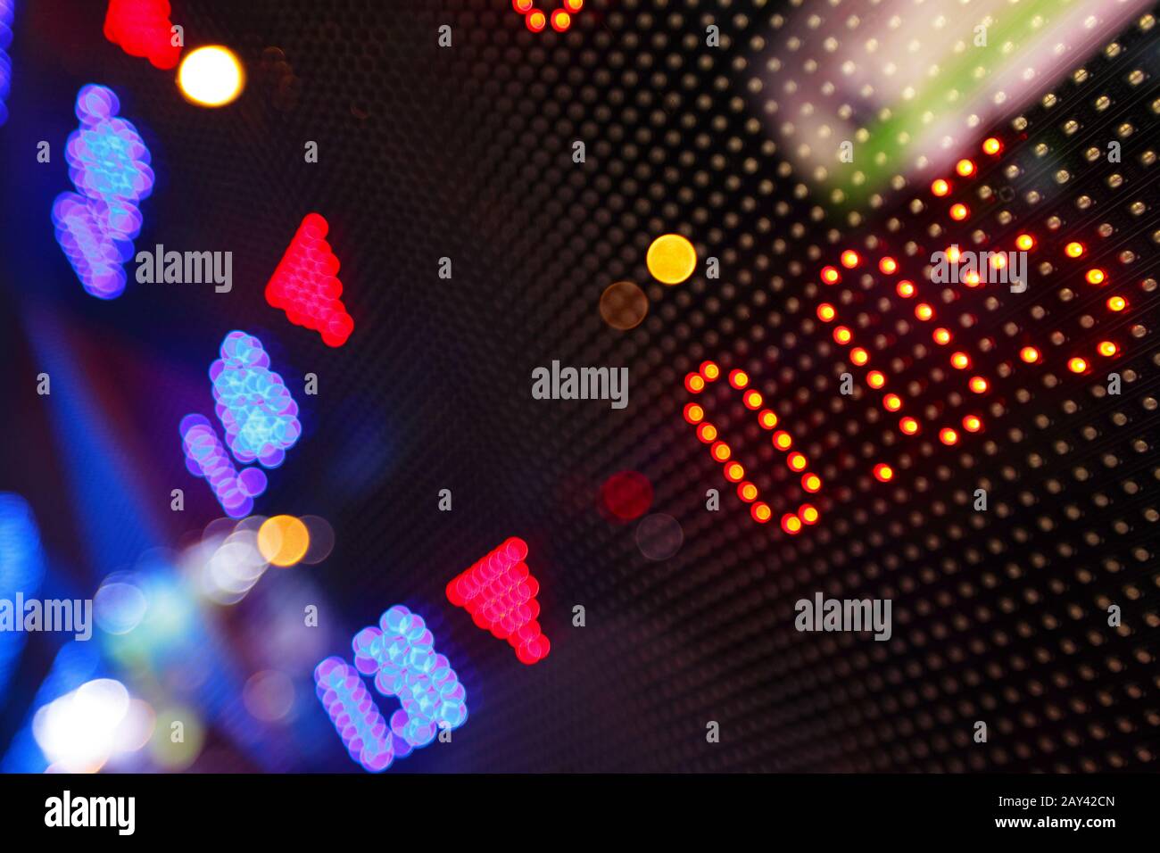 Display of Stock market Stock Photo - Alamy