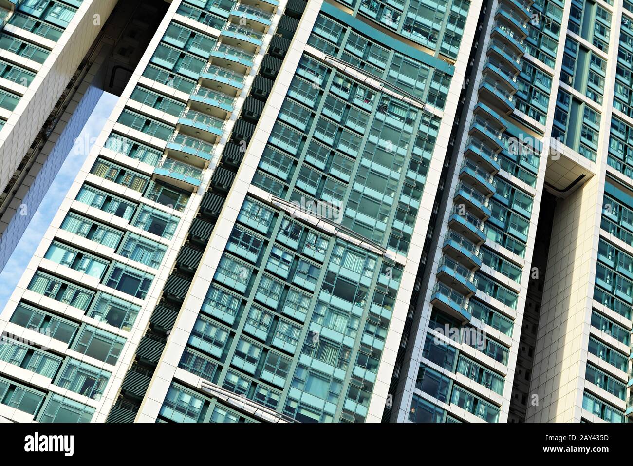 Hong Kong public housing Stock Photo - Alamy