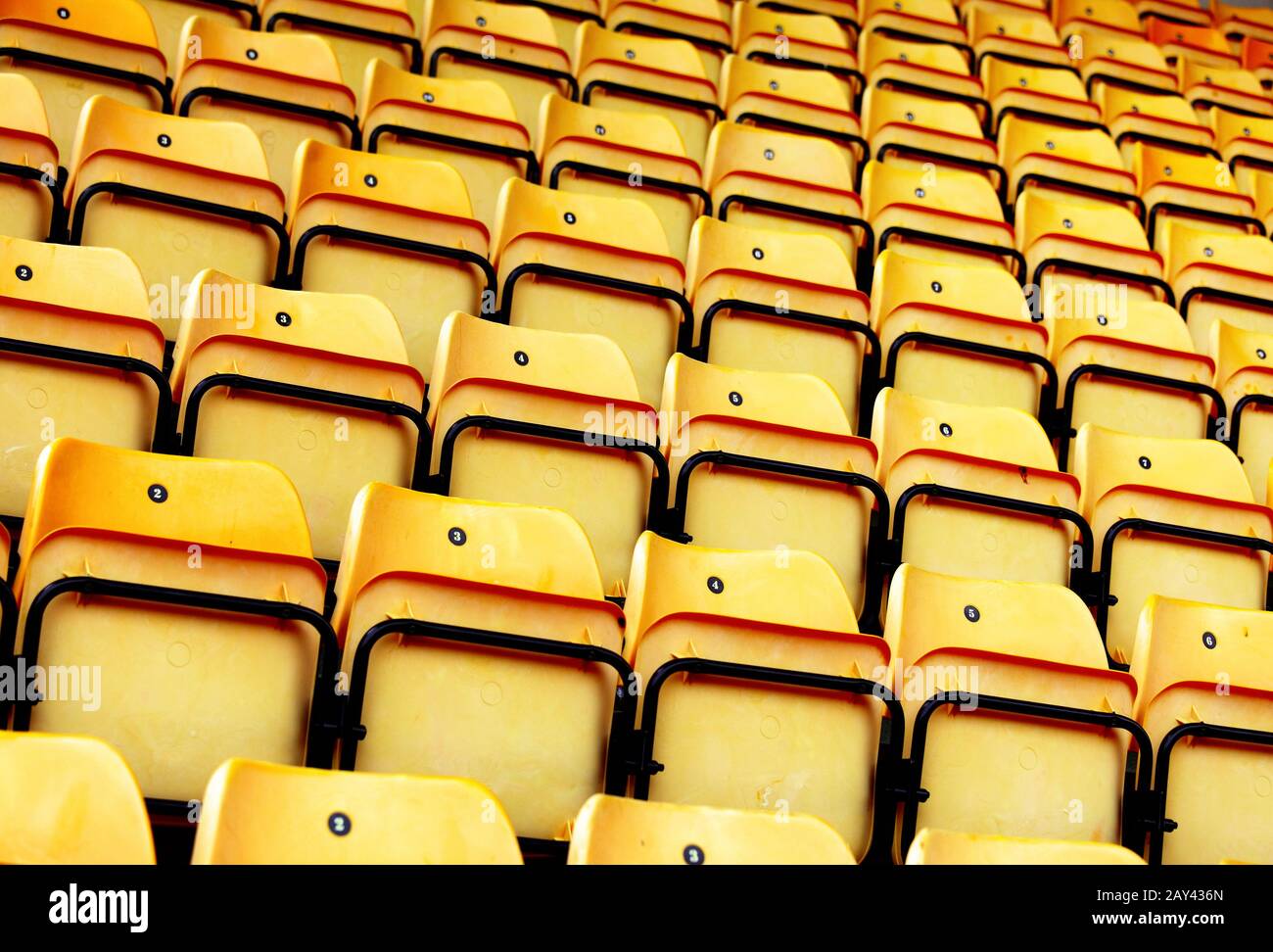 seats in stadium Stock Photo - Alamy