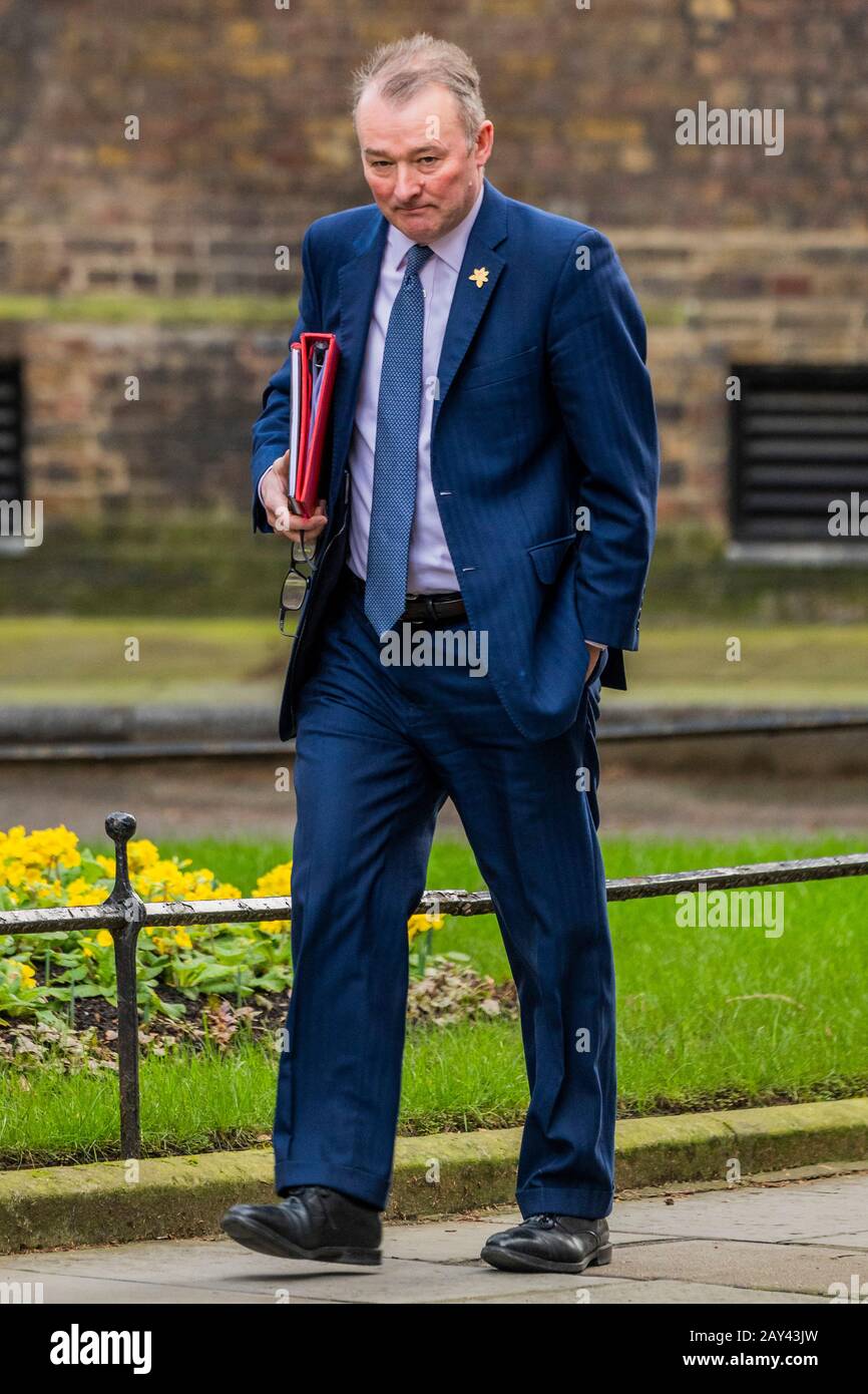 London, UK. 14th Feb, 2020. Rt Hon Simon Hart MP remains Secretary of ...