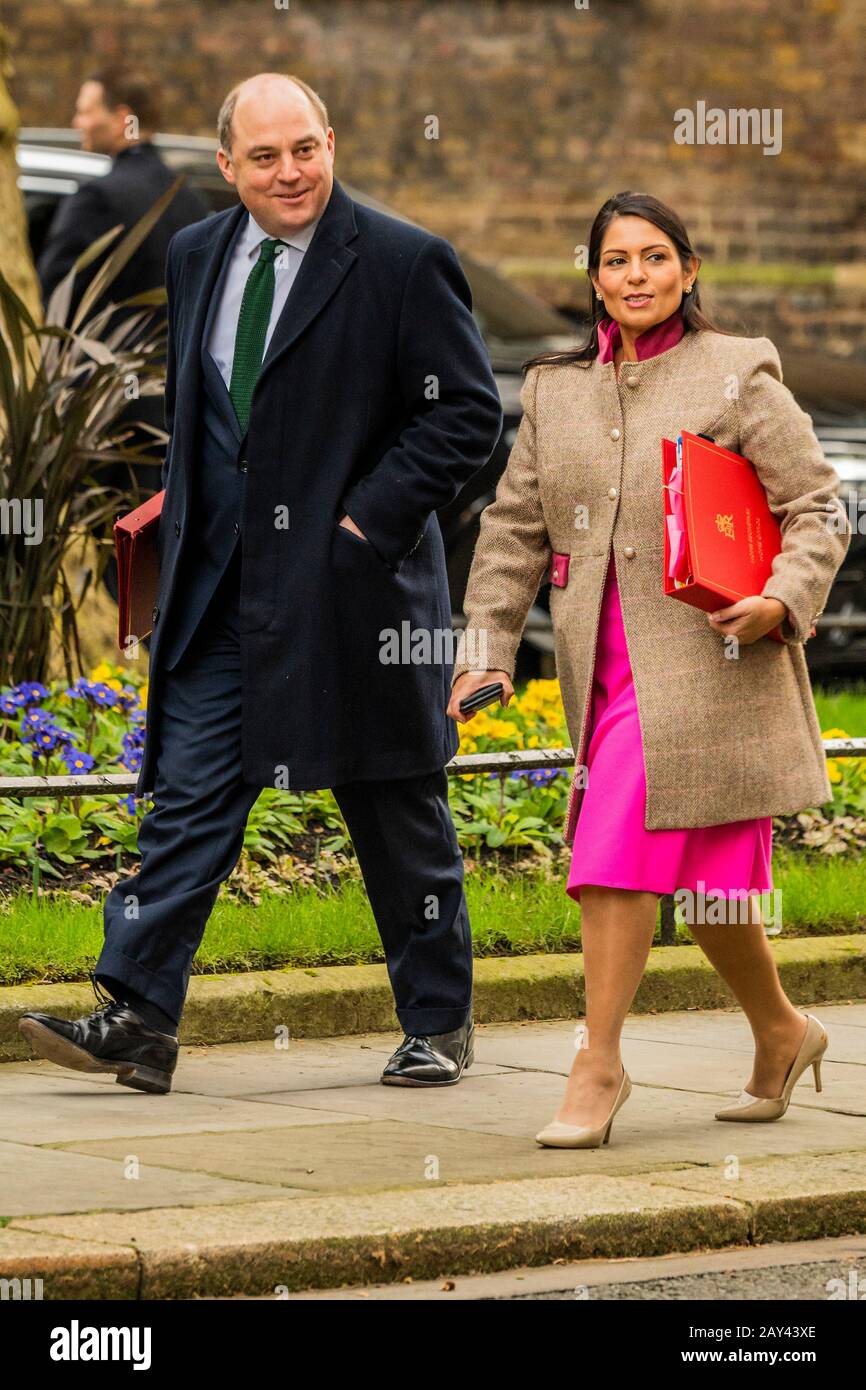 London, UK. 14th Feb, 2020. Rt Hon Ben Wallace MP remains Secretary of ...