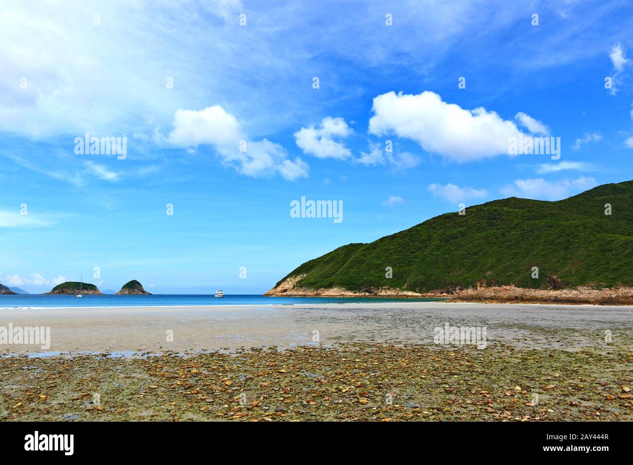Sai Wan beach in Hong Kong Stock Photo - Alamy