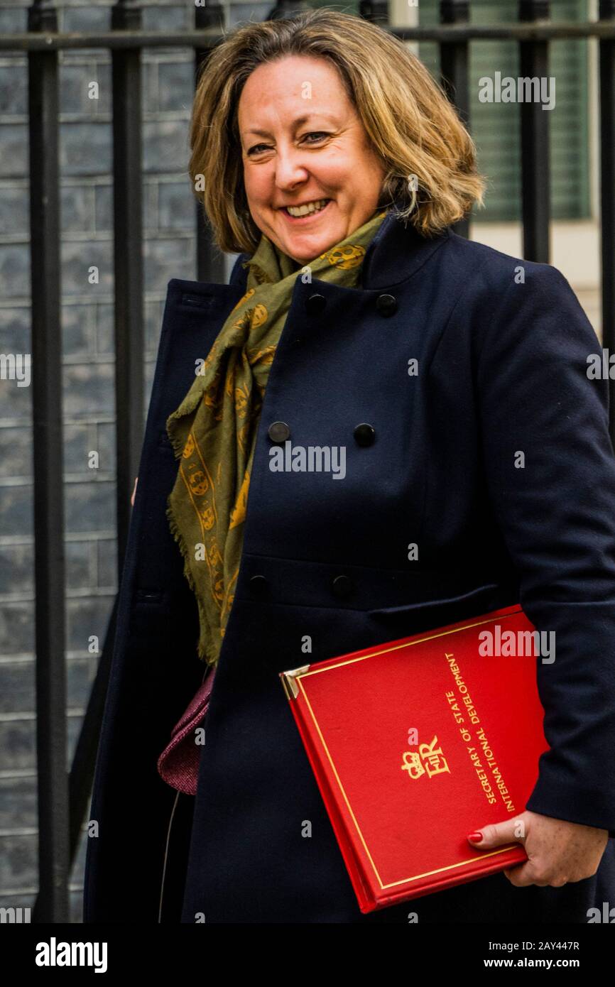 London Uk 14th Feb 2020 Anne Marie Trevelyan Mp Has Been Appointed