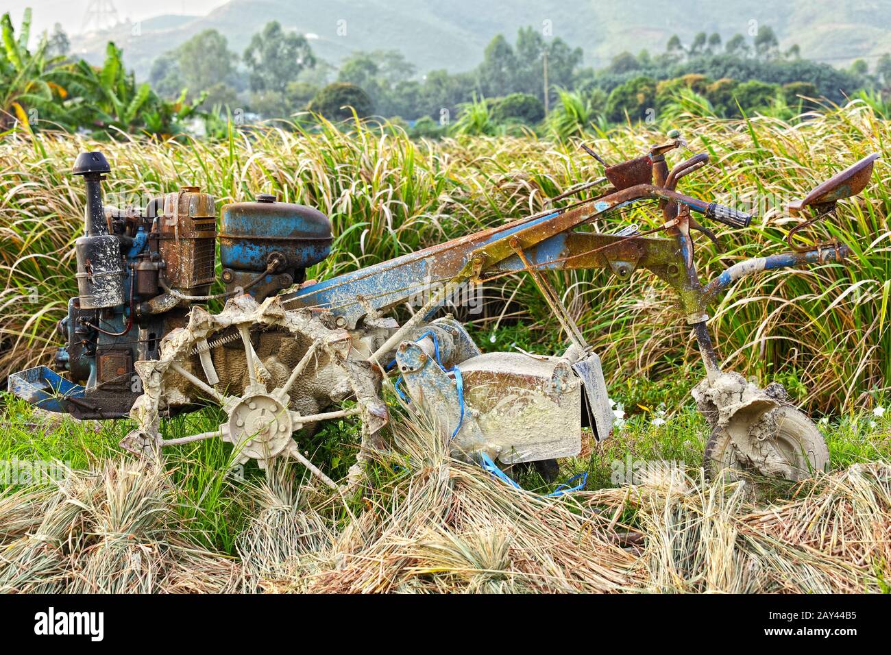 Old agricultural tools abandoned hi-res stock photography and images ...