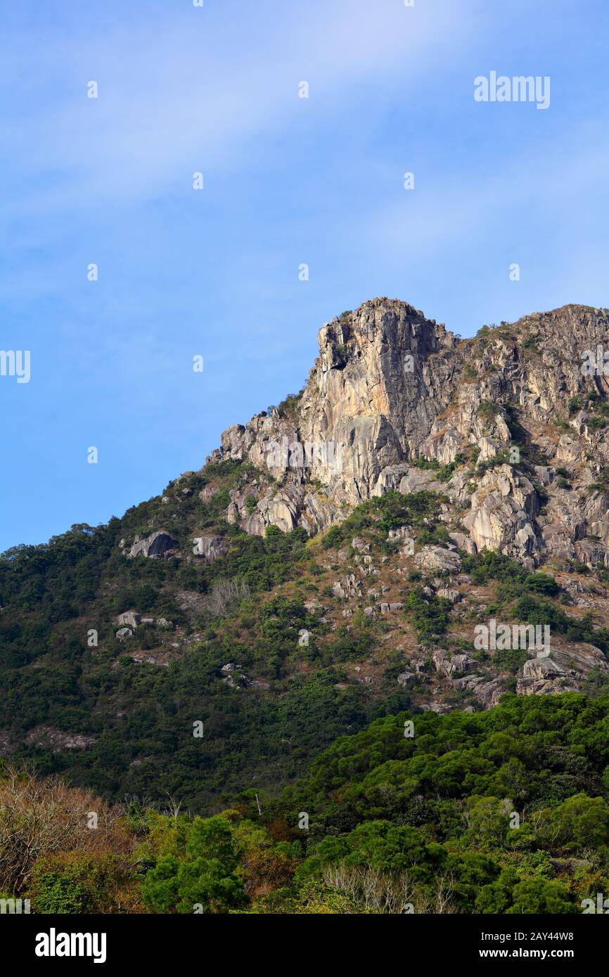 Lion Rock, symbol of Hong Kong spirit Stock Photo - Alamy