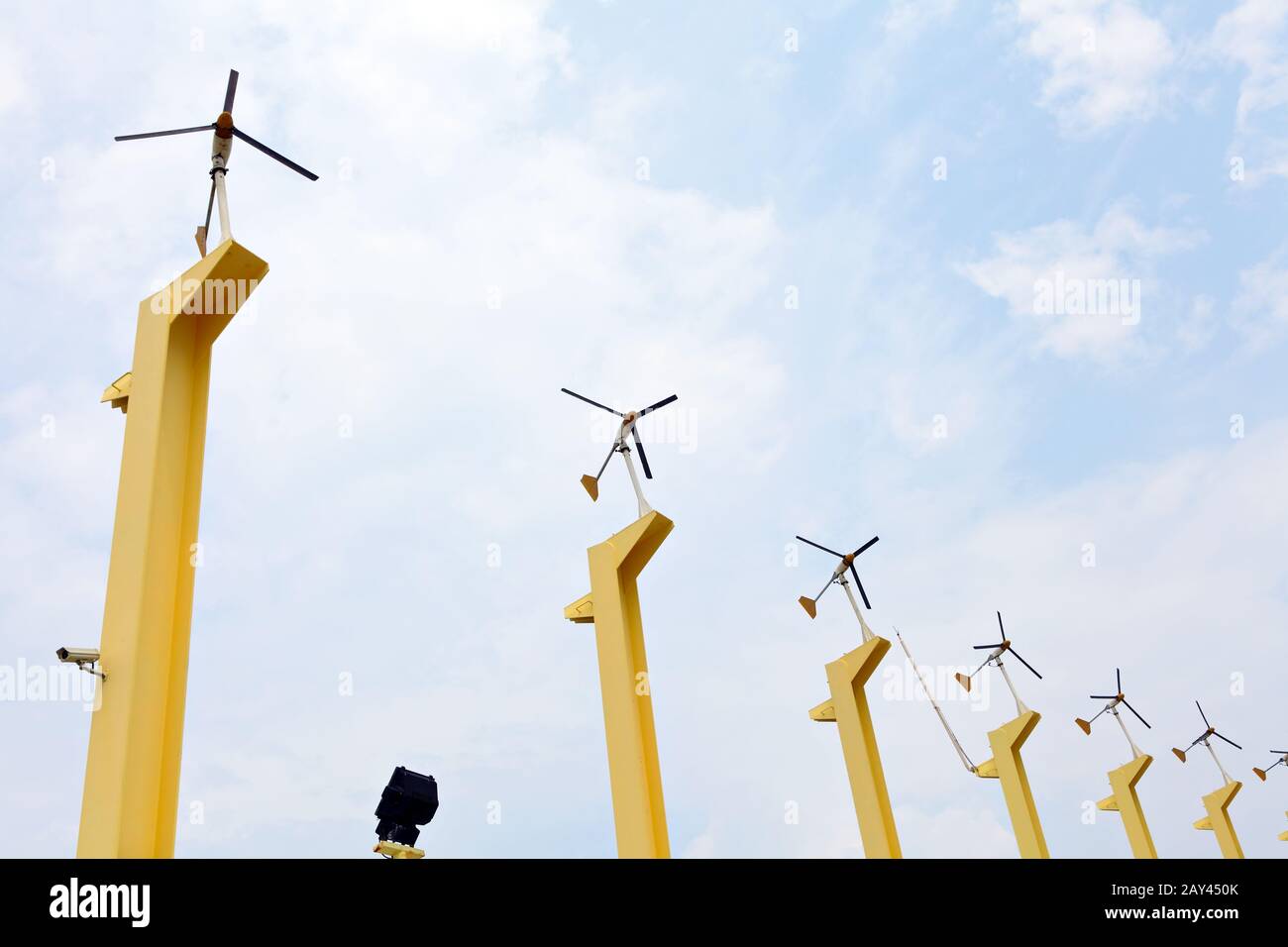 Tropical wind turbine hi-res stock photography and images - Alamy