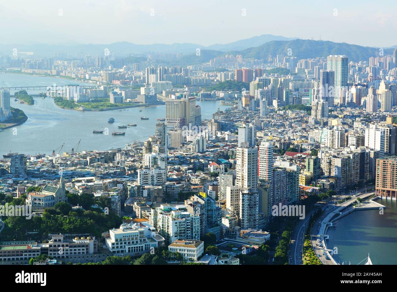 Macau city view Stock Photo - Alamy