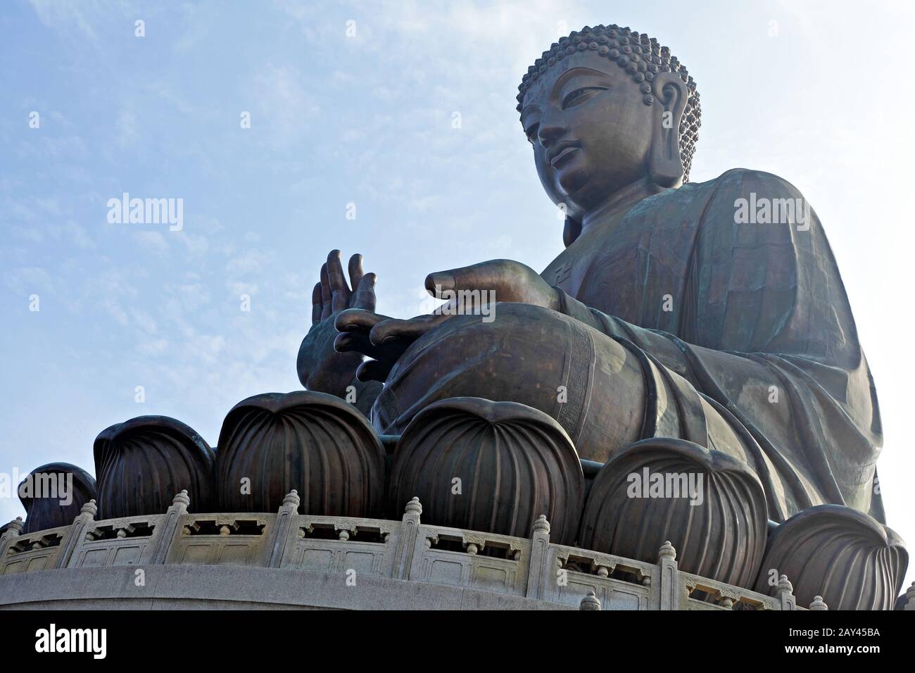 Tian Tan Buddha Stock Photo - Alamy