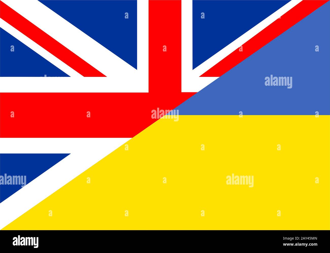 Uk and ukraine flag hi-res stock photography and images - Alamy