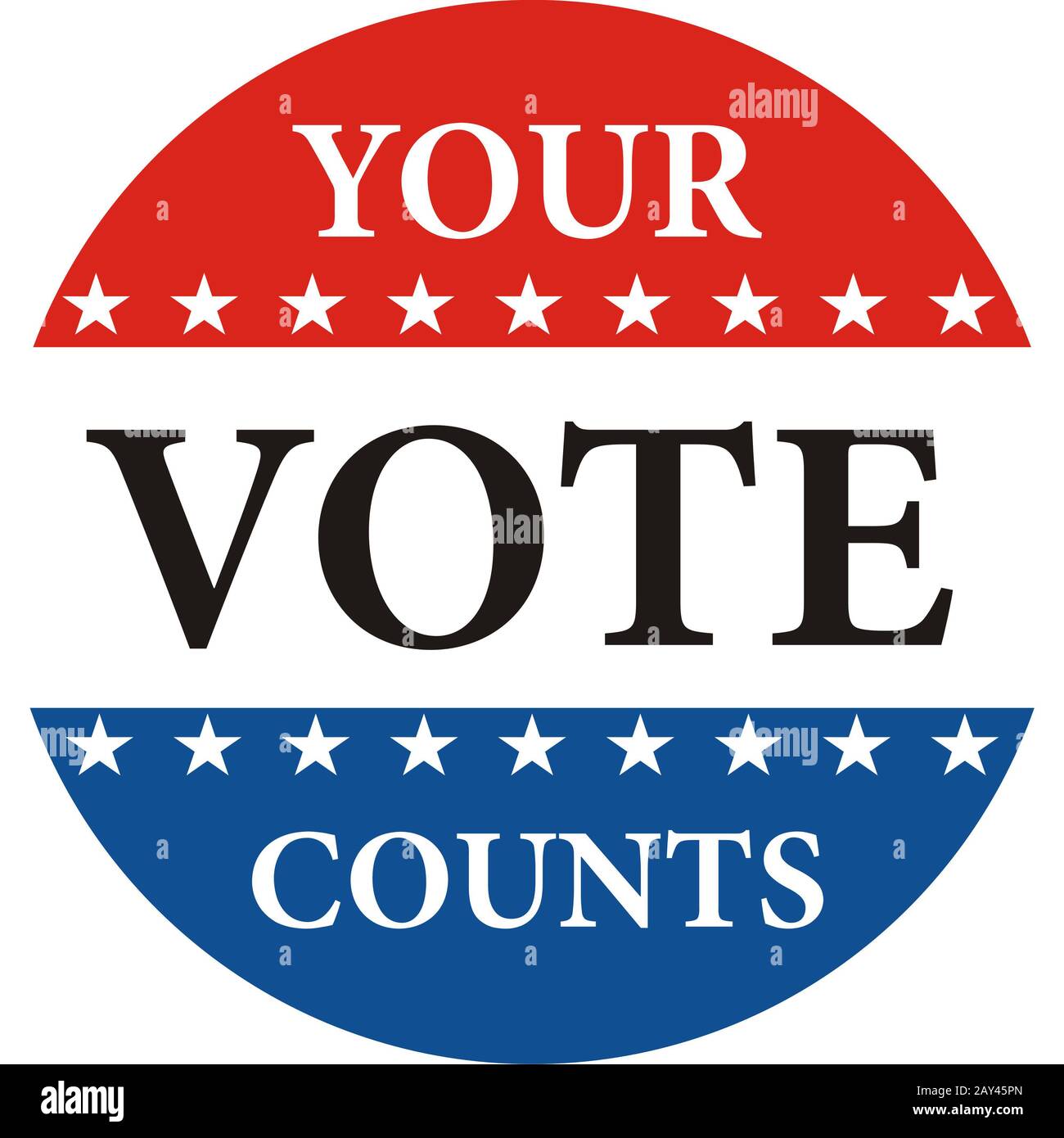Your vote counts hi-res stock photography and images - Alamy