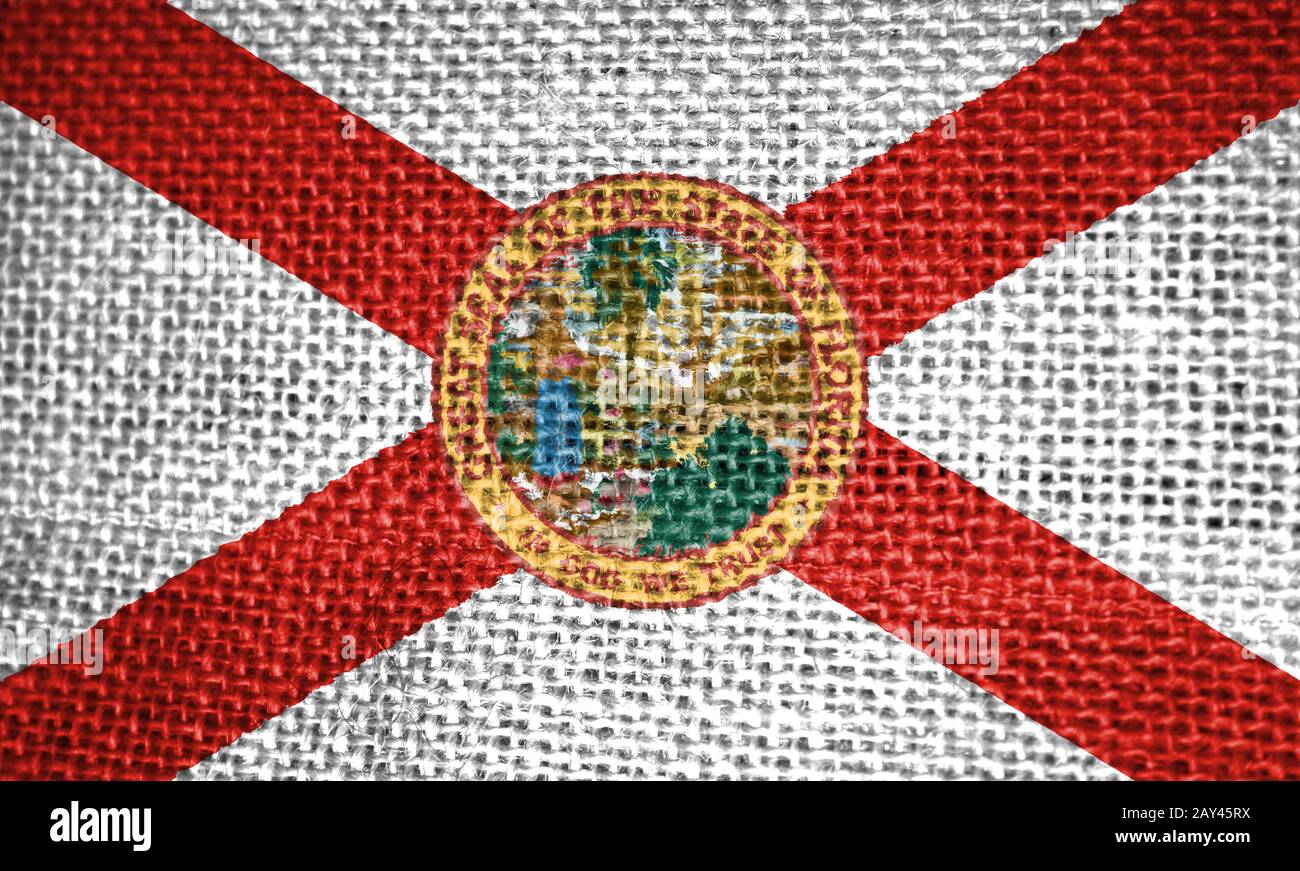 florida state flag Stock Photo - Alamy